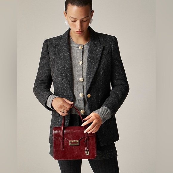 J. Crew | Jackets & Coats | Nwt Jcrew Petite Vivienne Blazer In Italian ...